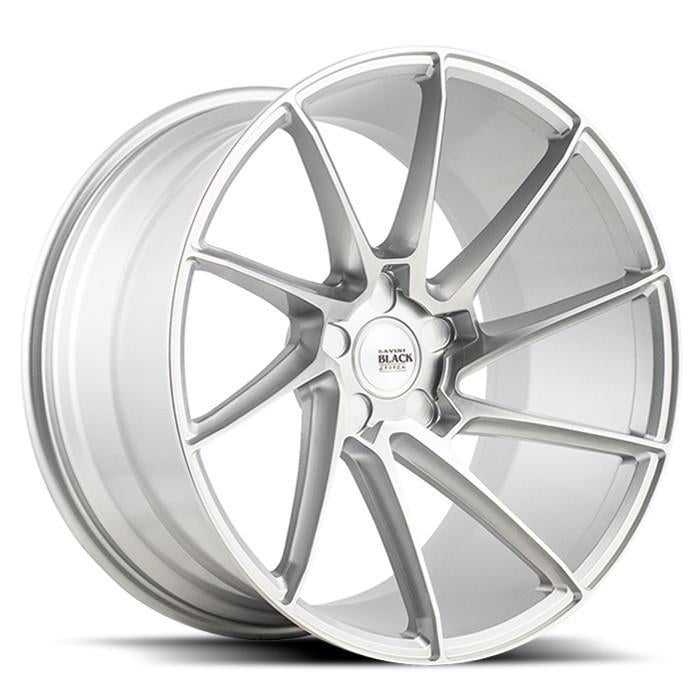 brushed silver wheels