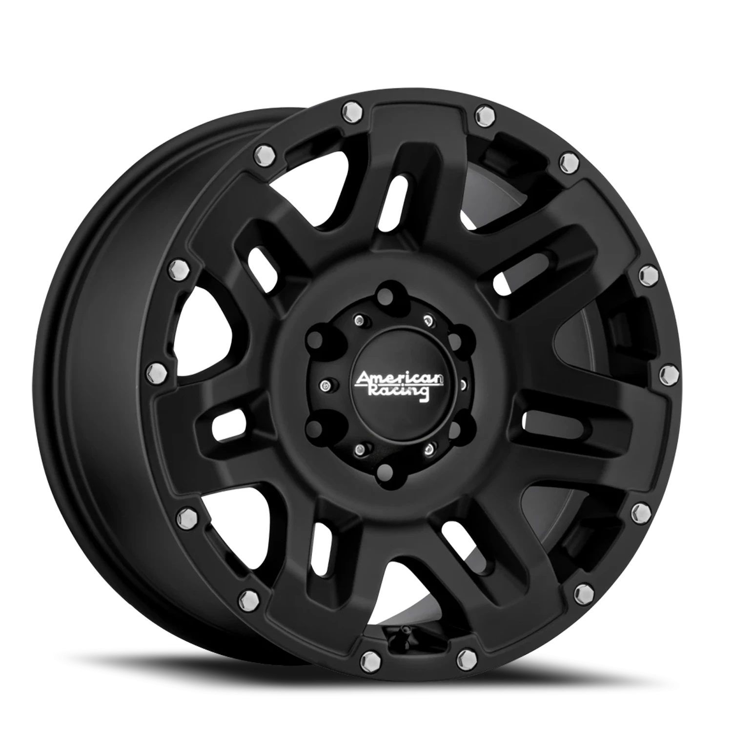 American Racing Yukon AR200 20x9 +0 6x139.7mm 106.1mm Cast Iron Black