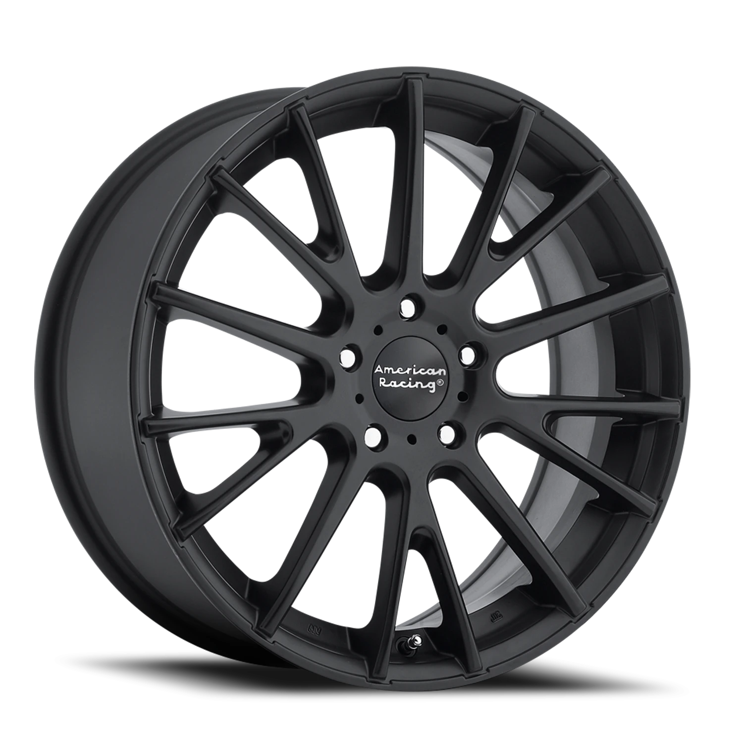 American Racing AR904 SB 17x7 +40 5x114.3mm 72.6mm Satin Black