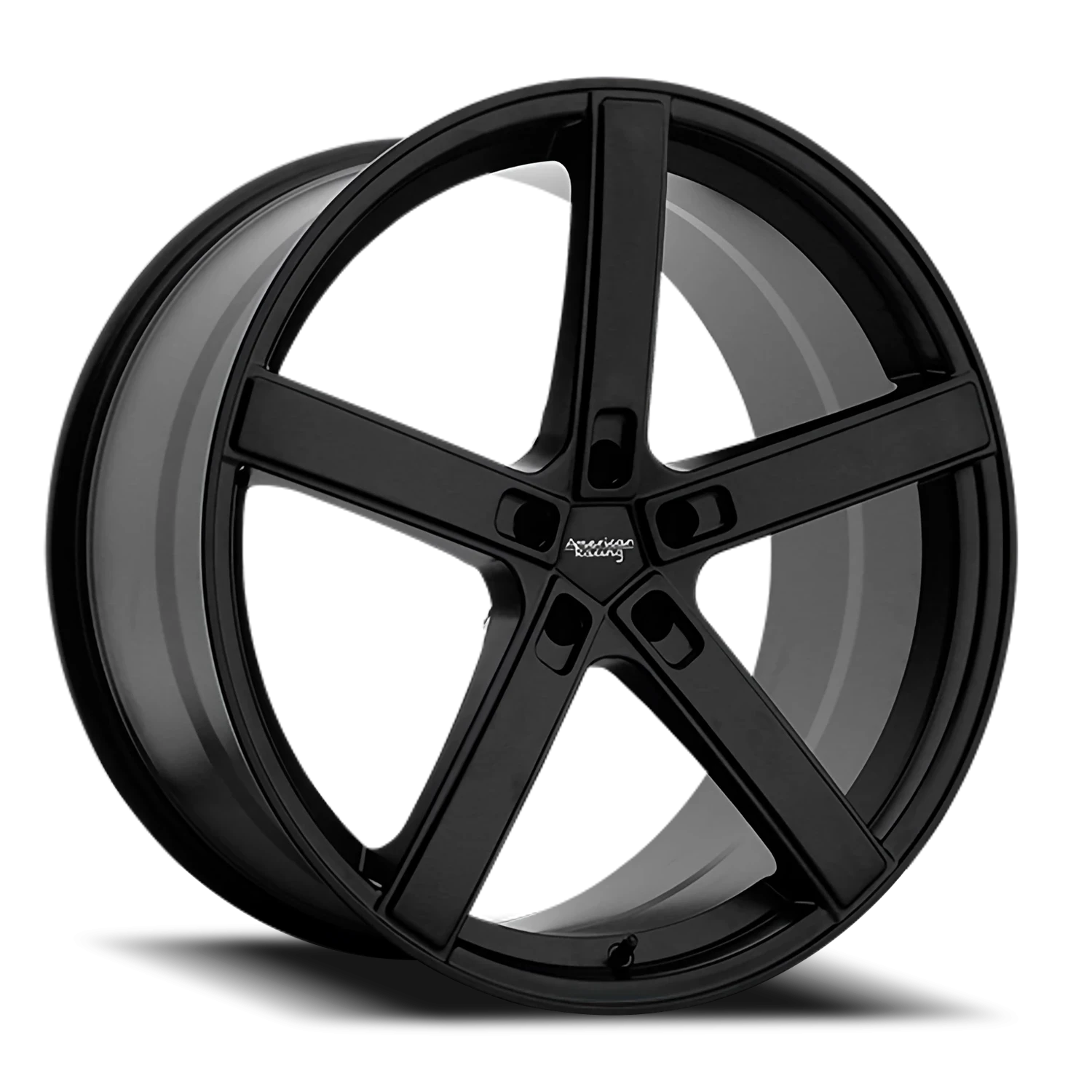 American Racing Blockhead AR920 BK 22x10.5 +40 5x120mm 74.1mm Satin Bl