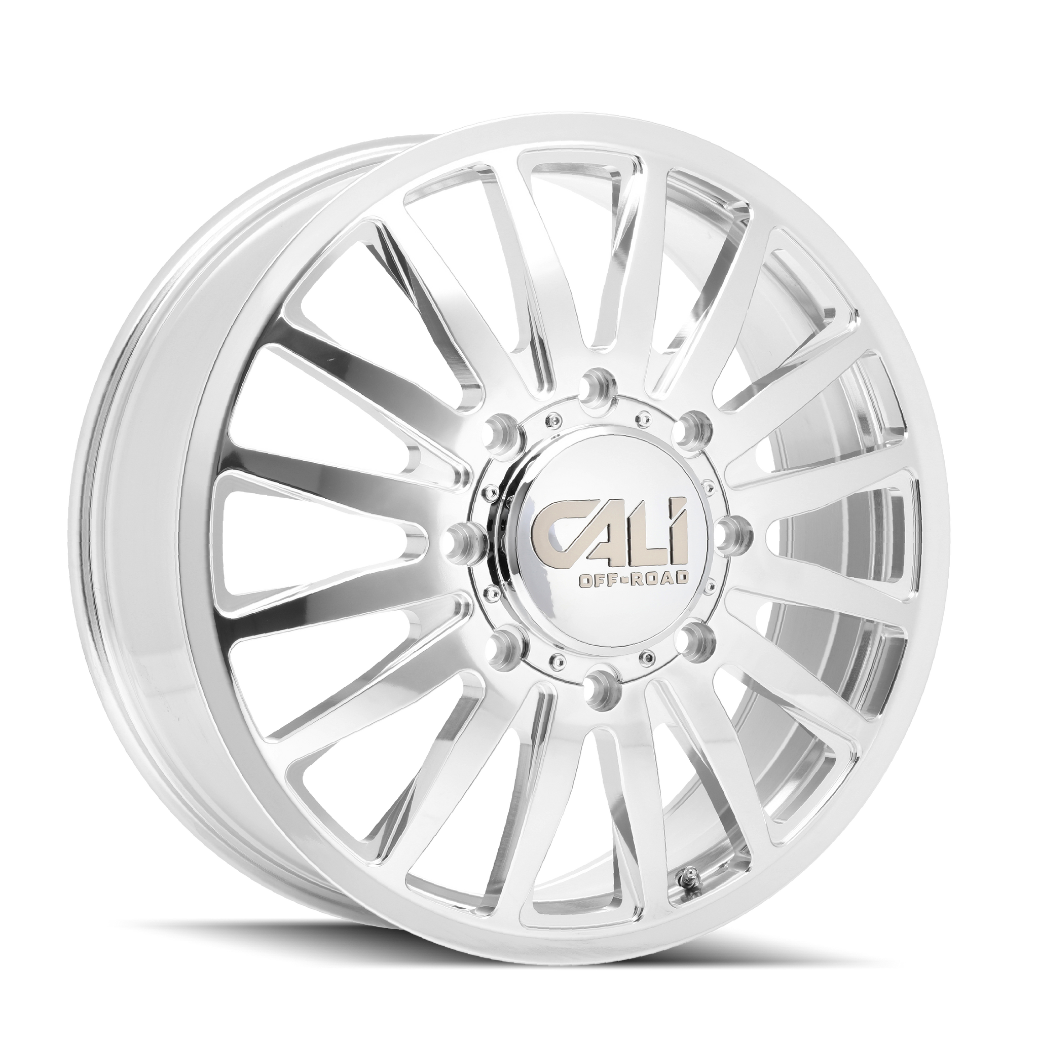 Cali OffxRoad Summit Dually Front 9110 Polished 20x8.25 8x165.1 115mm