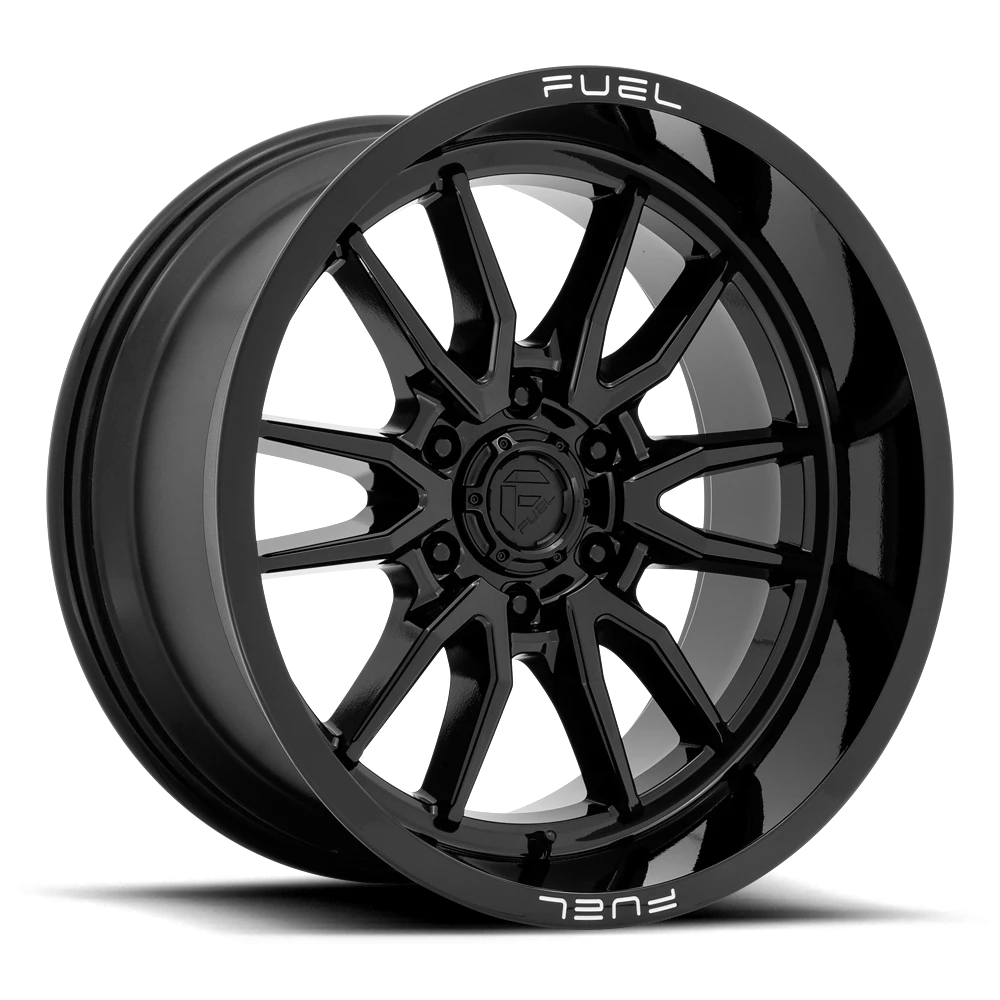 Fuel Clash 6 D760 22x12 -44 6x135mm 87.1mm Gloss Black
