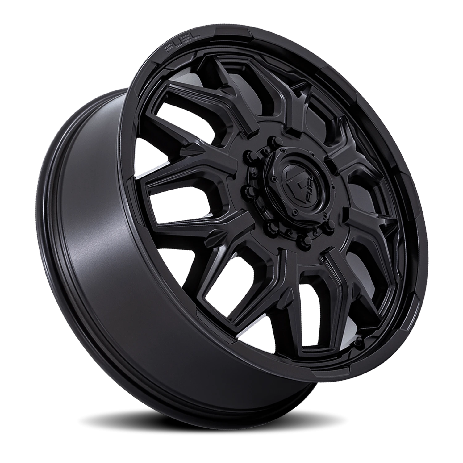 Fuel Flux Dually D871 20x8.25 +104 8x210mm 154.3mm Blackout