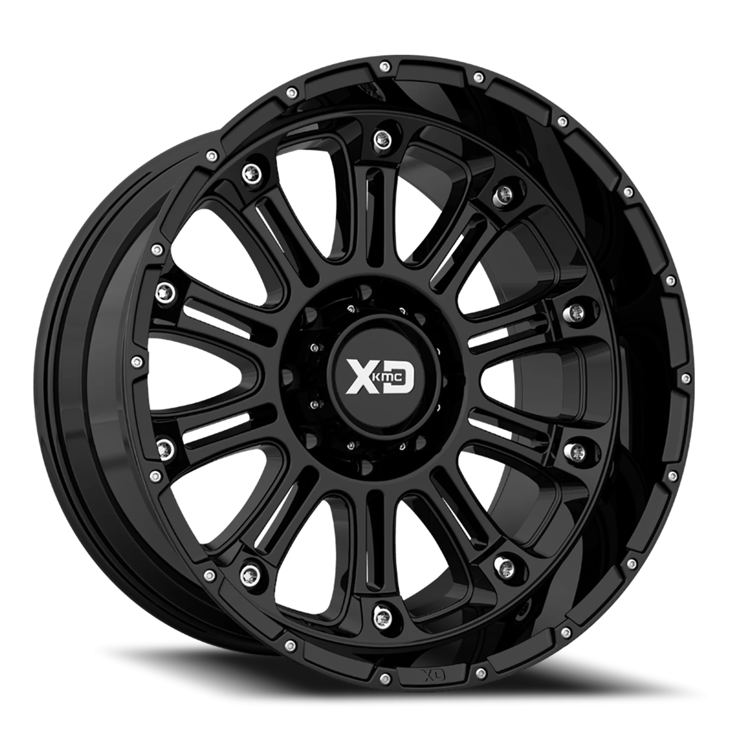 XD Series Hoss II XD829 GB 20x10 -24 8x165.1mm 125.5mm Gloss Black