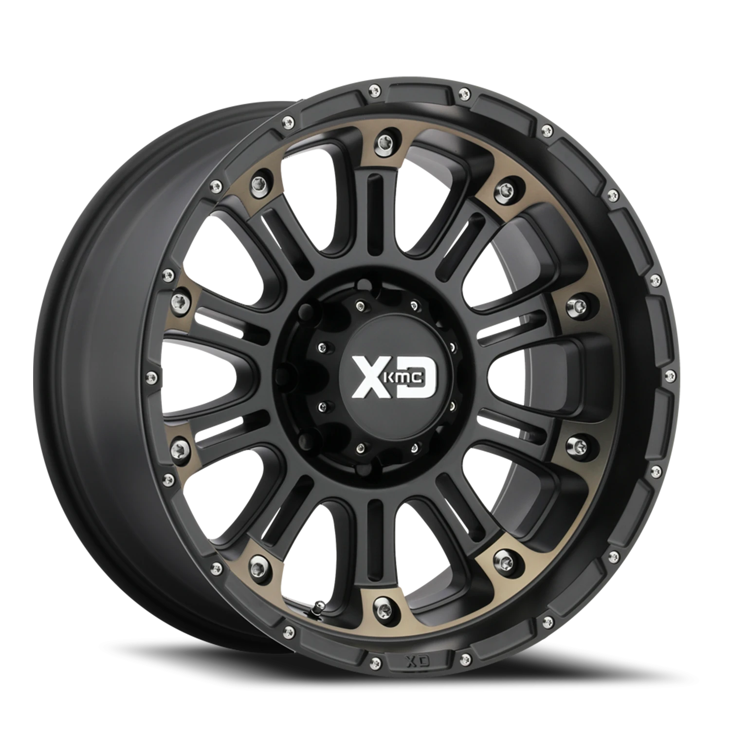 XD Series Hoss II XD829 SB-DT 20x9 +18 5x150mm 110.5mm Satin Black Mac