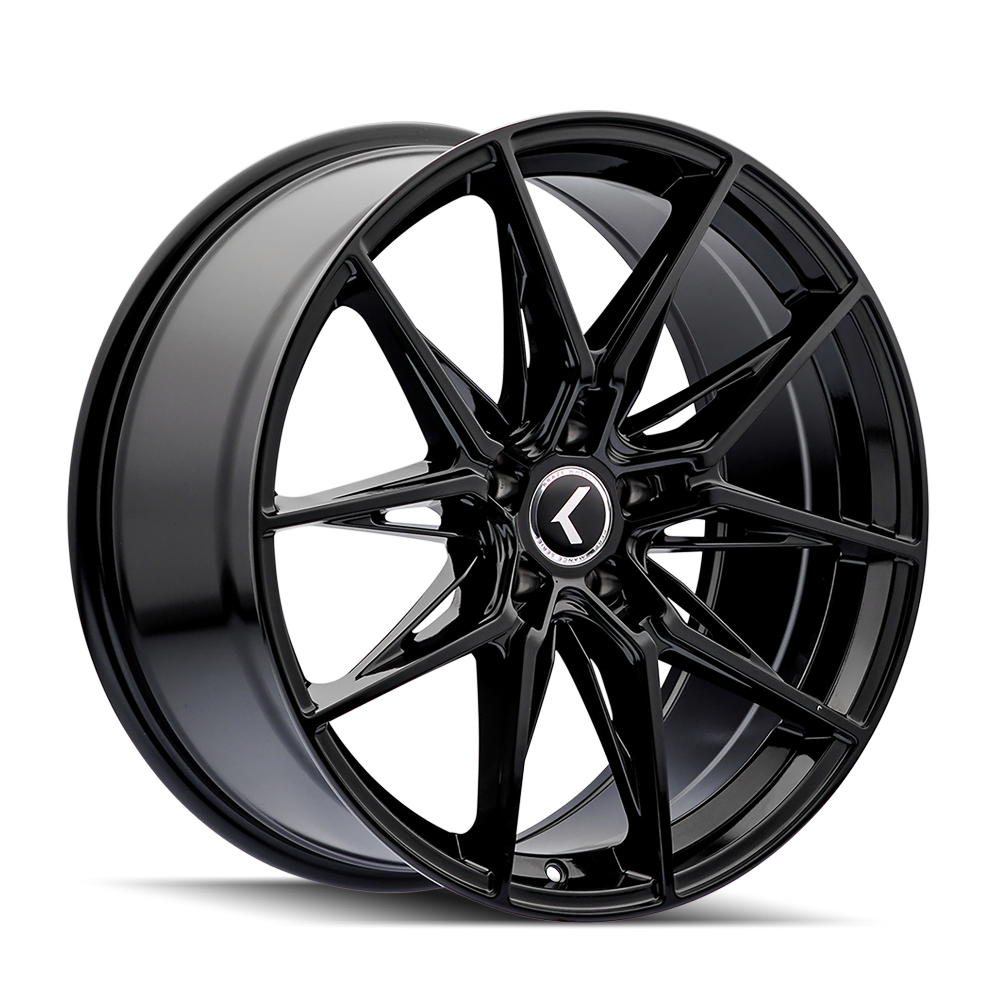 Kraze Evolve KR196 Gloss Black 22x9 5x120 35mm 72.56mm