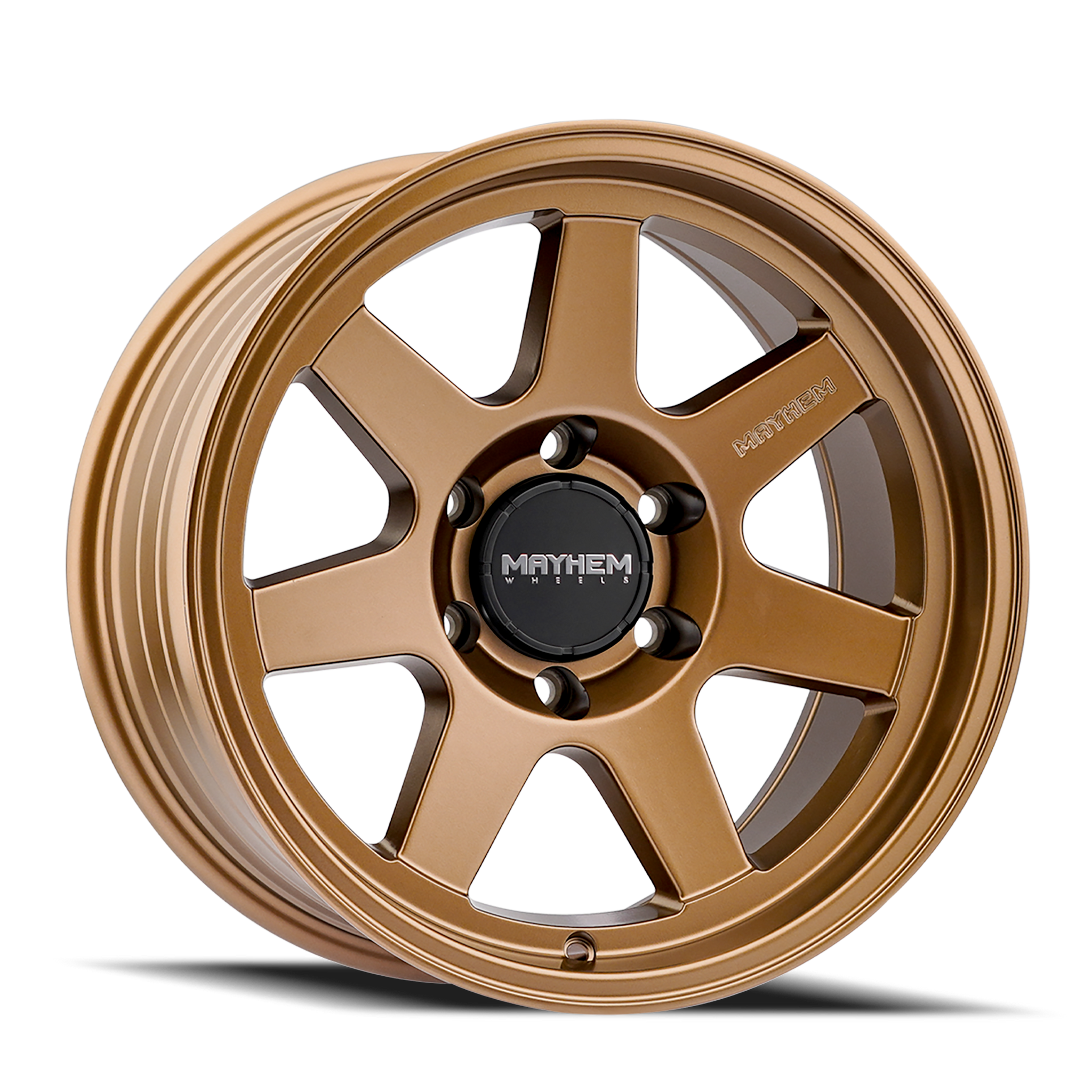 Mayhem Convoy 8307 Satin Bronze 17x9 5x127 x6mm 78.1mm