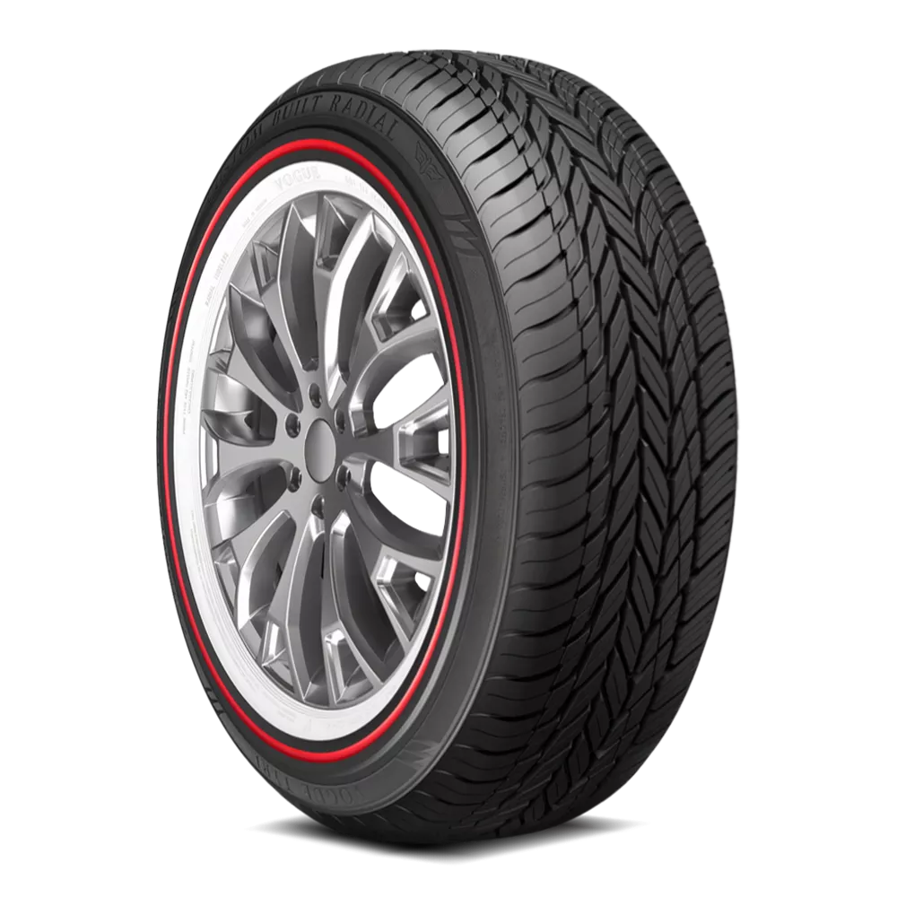 Vogue Custom Built Radial Viii Red Stripe Tires 245/45R19 XL Custom Bu