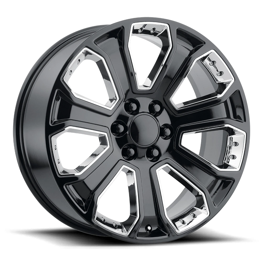 Performance Replica PR113 GB 22x9 +24 6x139.7mm 78.3mm Gloss Black Chr