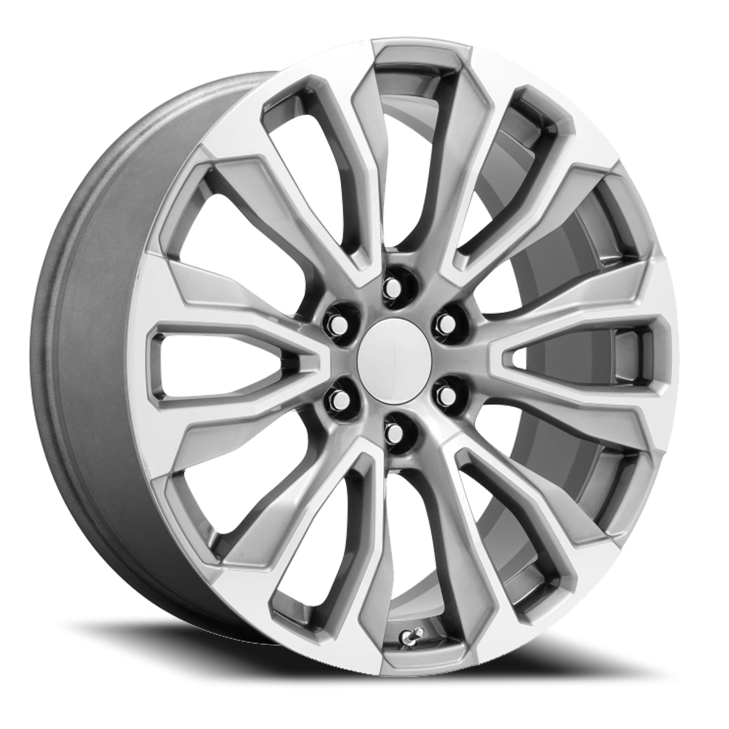 Performance Replica PR211 SL 24x10 +31 6x139.7mm 78.1mm Silver Machine