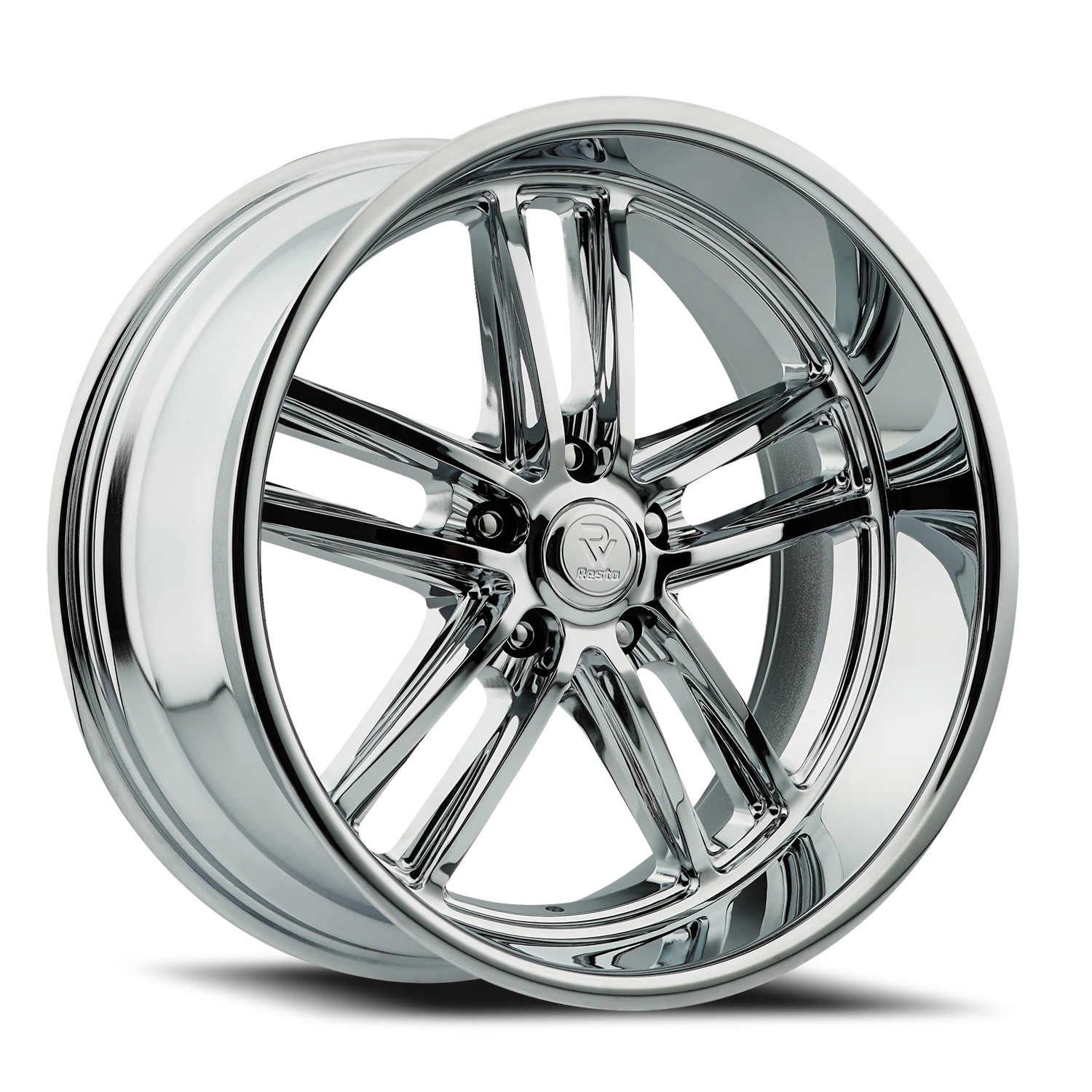 Resto R103 C Maverick 22x9 +15 5x120.7mm 72.69mm Chrome Chrome Plated