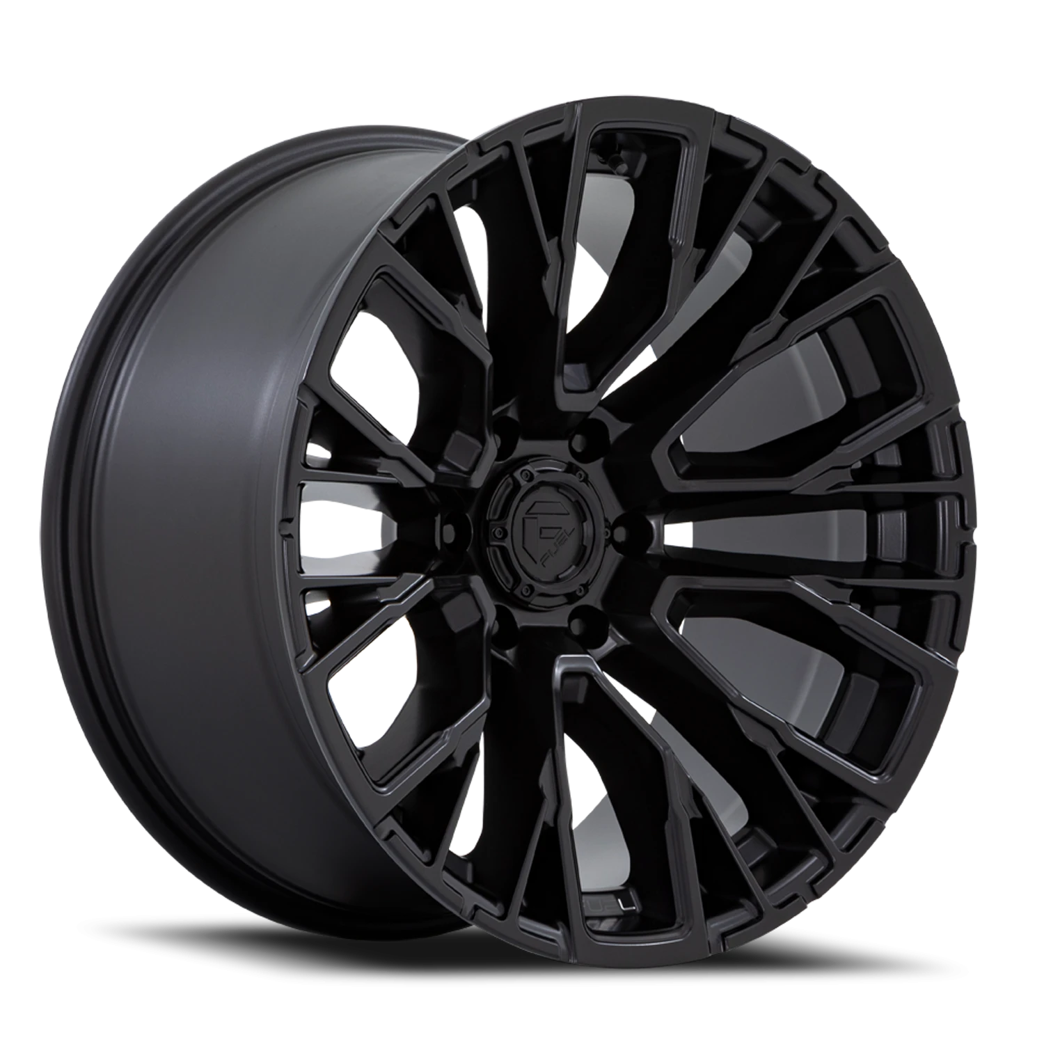 Fuel Rebar 6 Wheel/Rim 20x9" 6x139.7mm 106.1mm CB +20mm Blackout ...