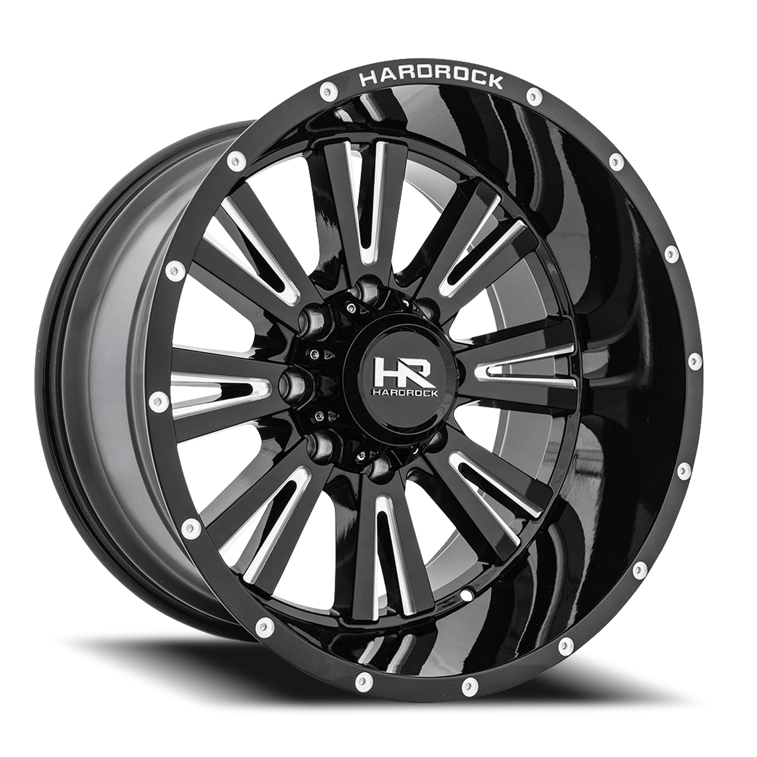 Hardrock Offroad Spine Xposed H503 BM 20x12 -44 8x165.1mm 125.2mm Glos