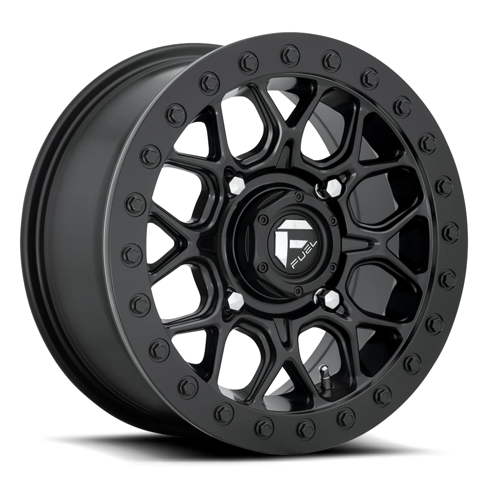 Fuel Tech Beadlock UTV D916 15x7 +38 4x136mm 110.2mm Matte Black Beadl