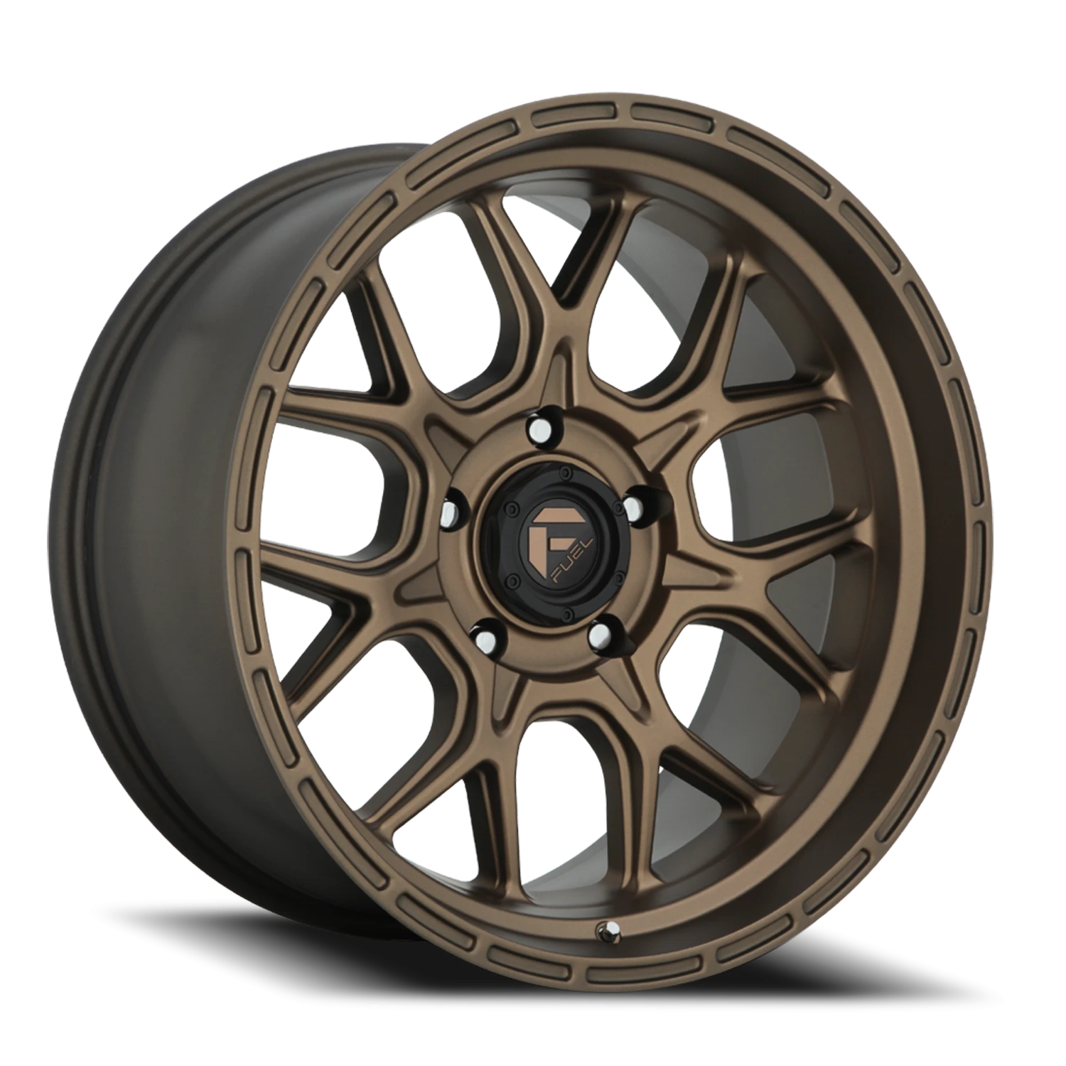 Fuel Tech D671 20x10 -18 5x127mm 71.5mm Matte Bronze