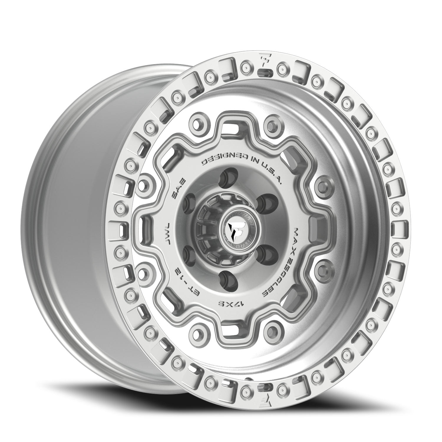 Fittipaldi Offroad Terra Series FT100 MS 17x9 -12 5x127mm 71.5mm Gloss
