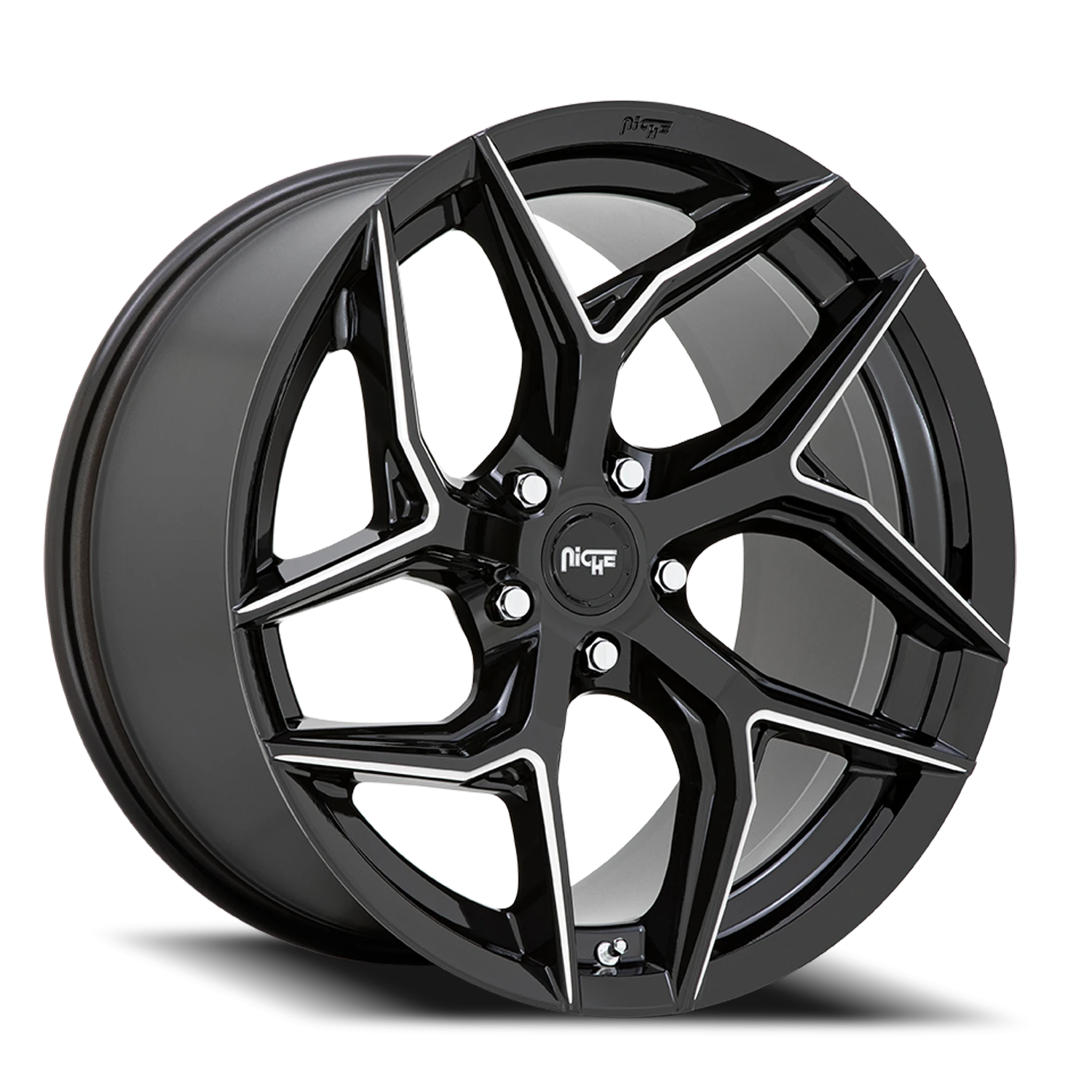 Niche Torsion M266 20x10.5 +40 5x114.3mm 72.56mm Gloss Black Milled