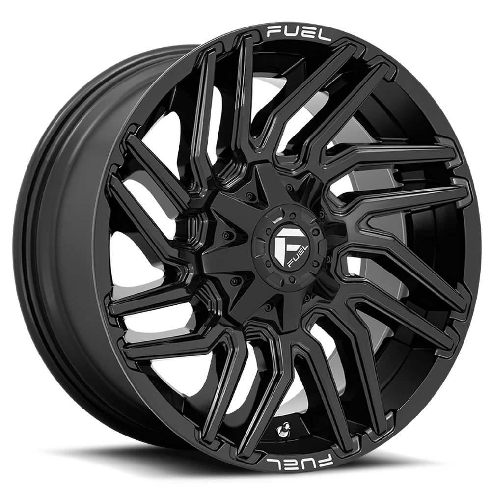 Fuel Typhoon D776 22x12 -44 8x165.1mm 125.2mm Gloss Black