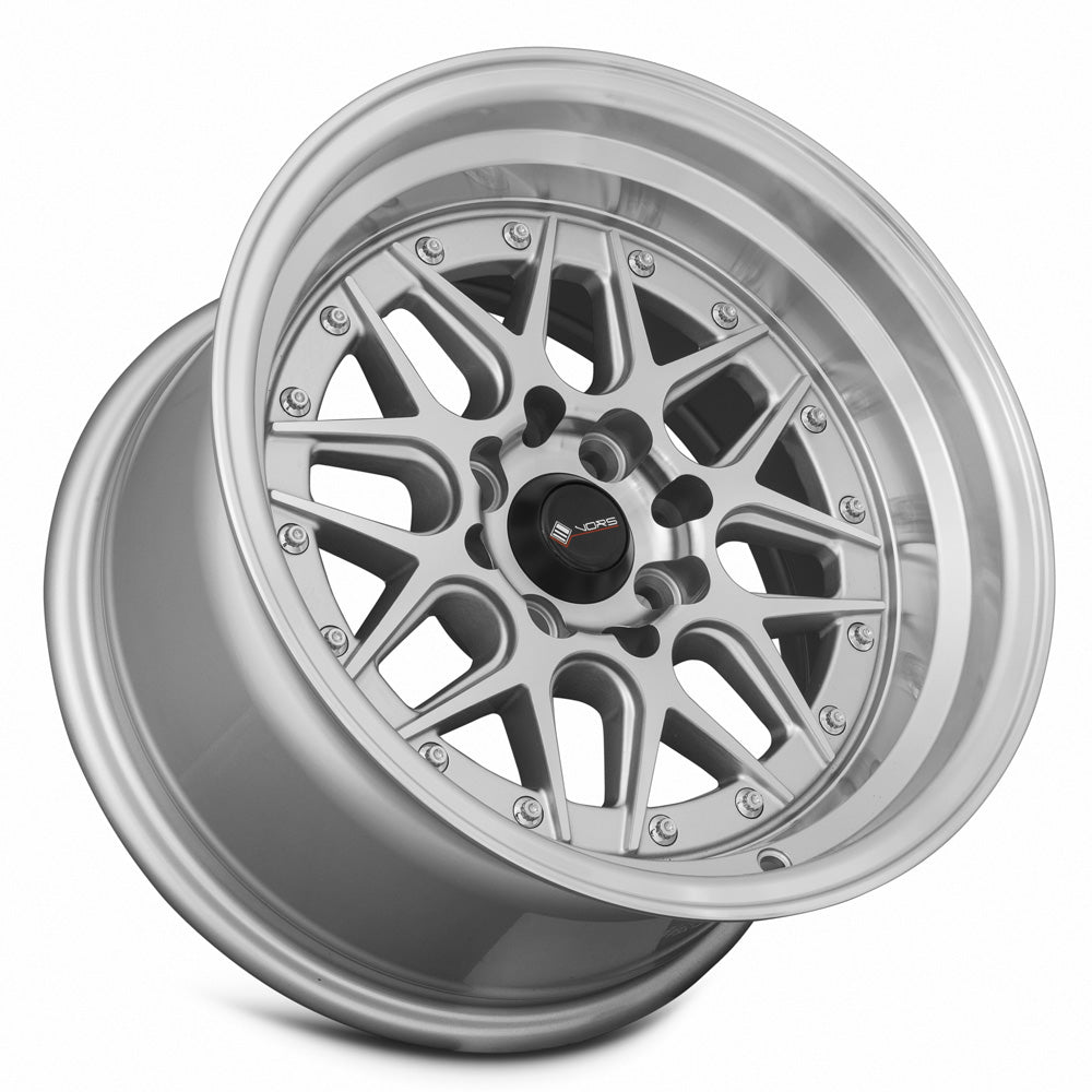 Vors VR7 15x8 0 4x98mm 73.1mm Silver Machined Face