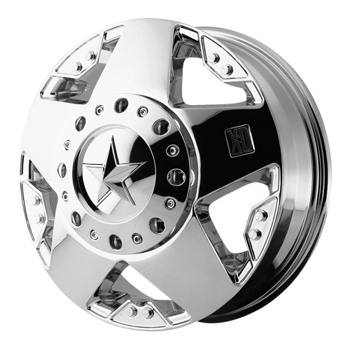 XD Wheels XD775 ROCKSTAR - Dually Chrome Front